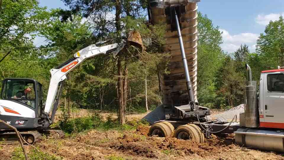 Burying a Semi with 20 Tons of Stone — Why Did He Do It?