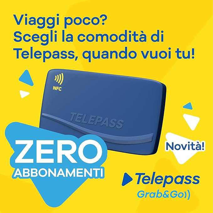 Telepass Grab&Go: soluzione pay-per-use per motociclisti e viaggiatori occasionali