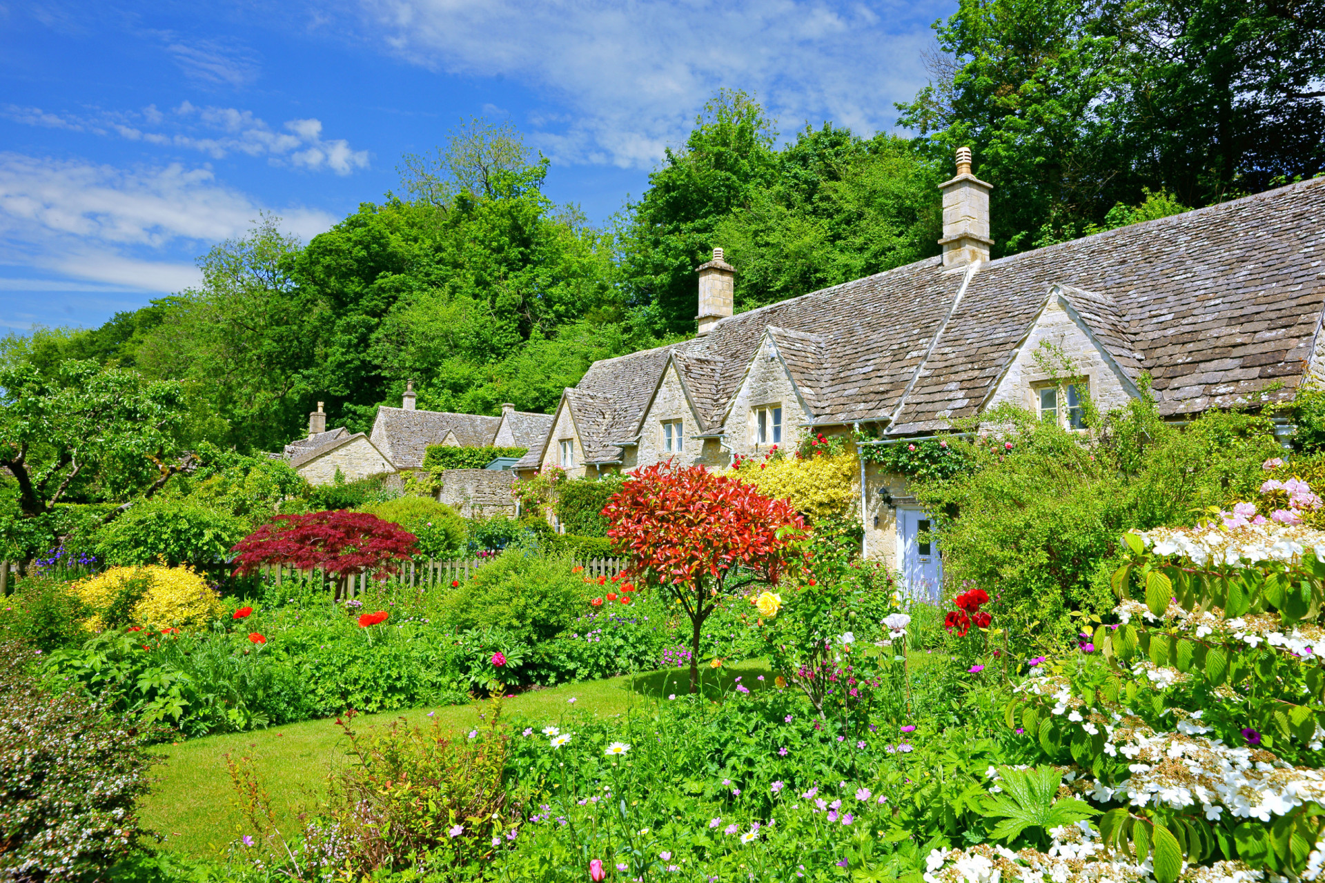 What typical gardens look like around the world