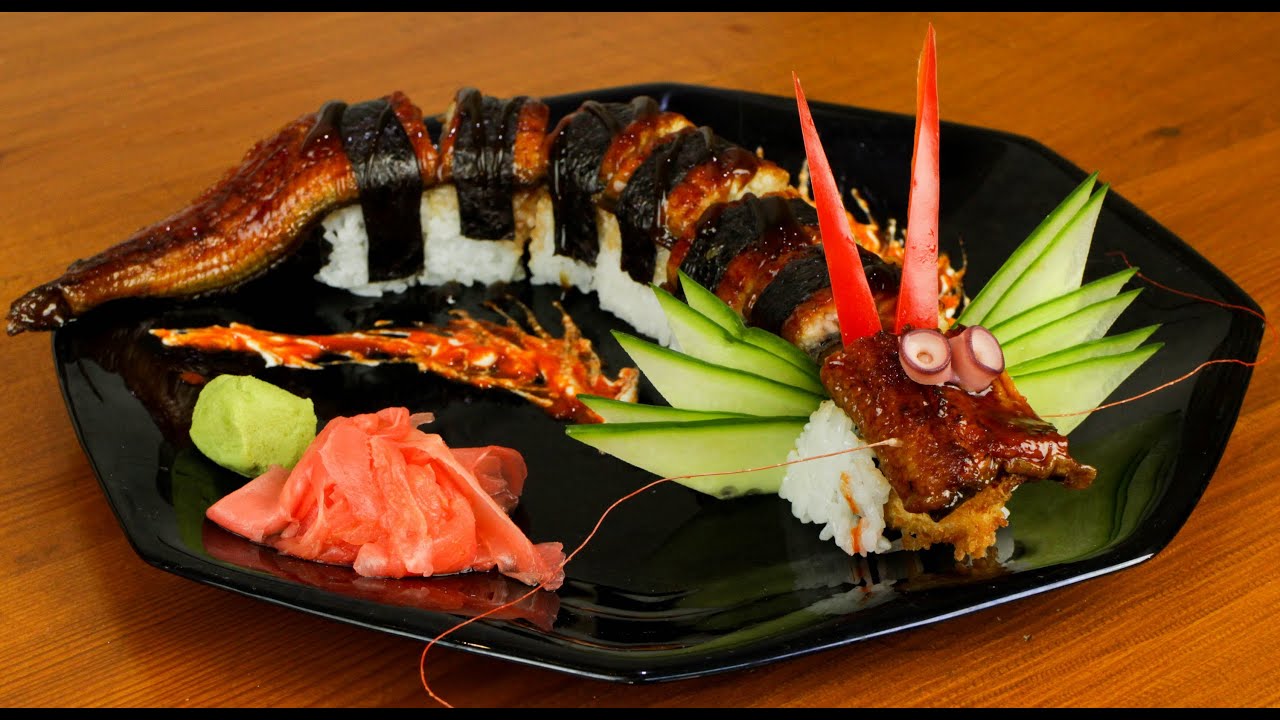 Dragon Sushi Roll Recipe – Japanese Food