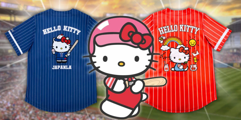 Sanrio Scores a Home Run With New Hello Kitty Baseball Release for U.S ...
