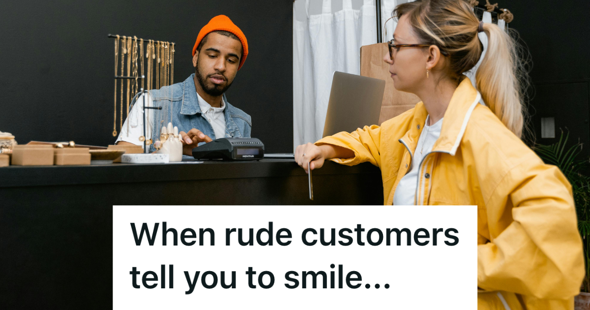 Customer Ignored Basic Courtesy At Checkout, But Then Proceeded To Lash ...