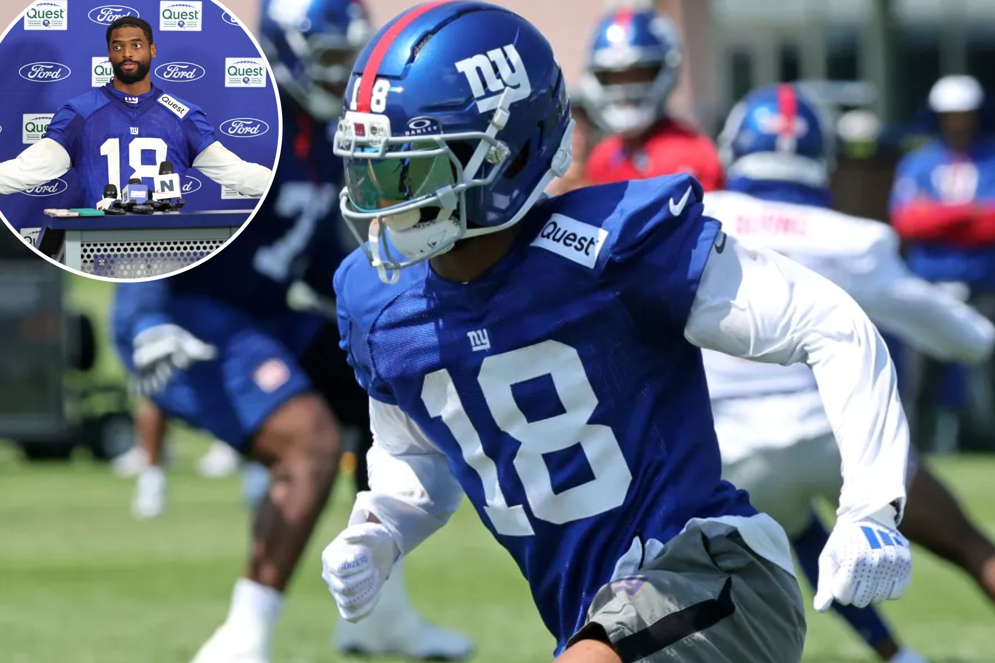 Darius Slayton’s first goal is winning — not Giants’ record book