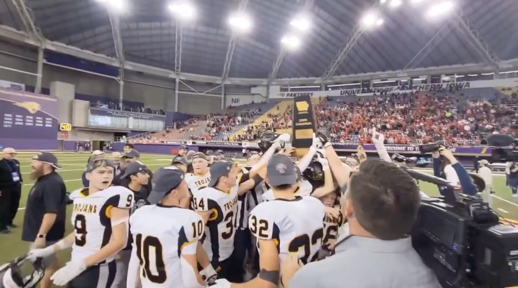 Tri-Center football moves up to Class 1A after state title in Class A