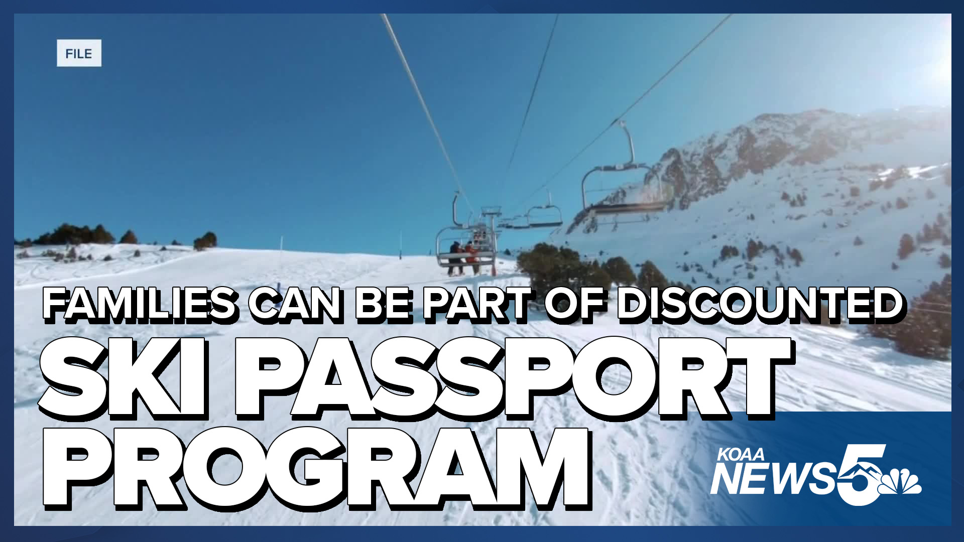 Families with children can now be part of discounted Ski Passport Program