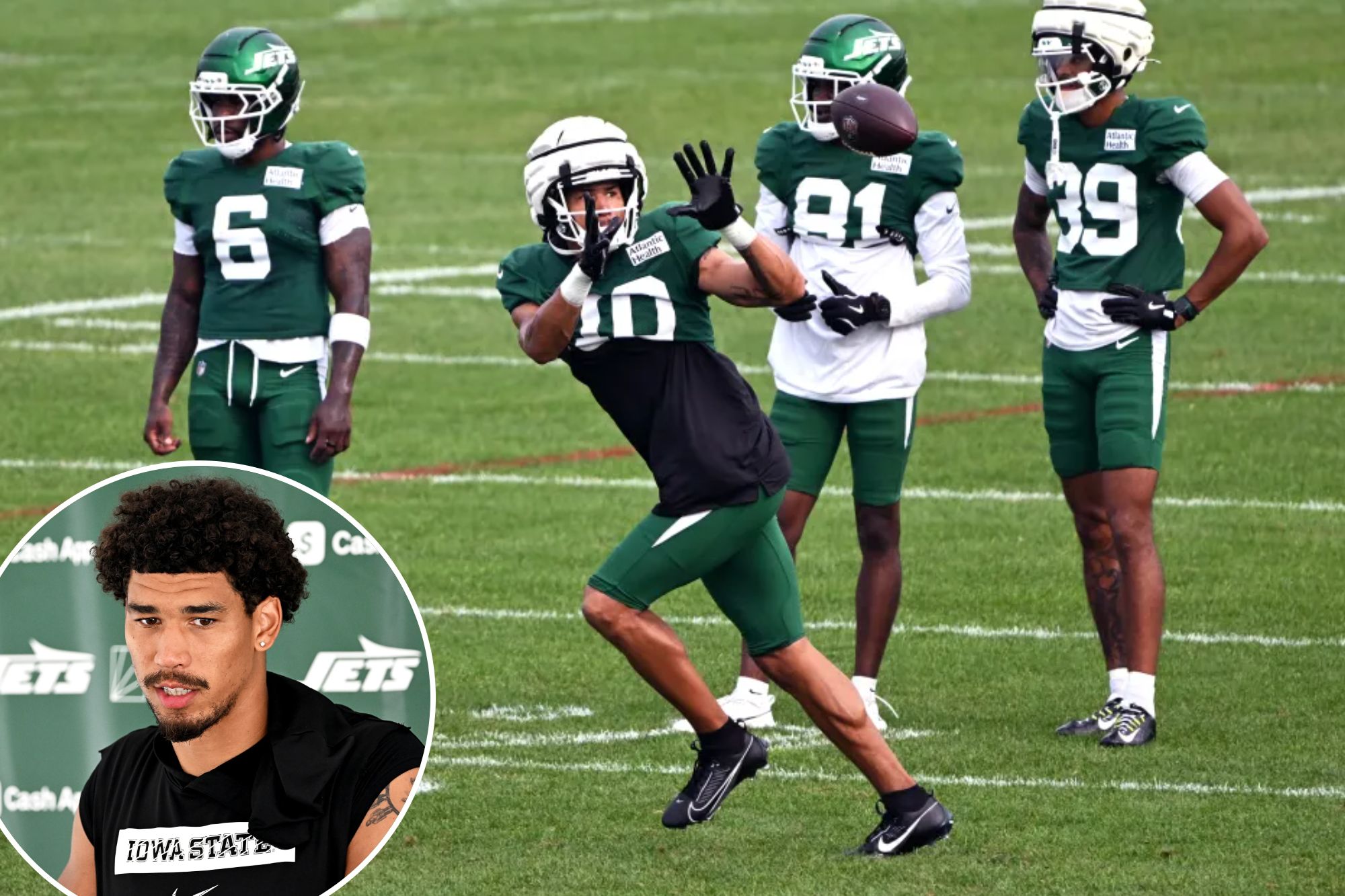 Jets’ Allen Lazard out to prove he can be great regardless of Aaron Rodgers