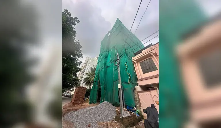 Hyderabad: Surya Nagar residents raise alarm over illegal constructions
