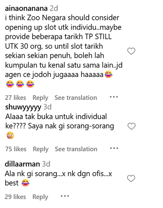 Zoo Negara Announces Its New KeeperKu Programme For Adults