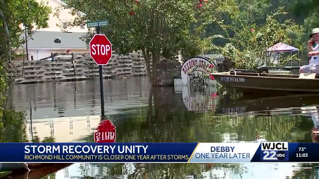 Richmond Hill affected by Tropical Storm Debby one year later
