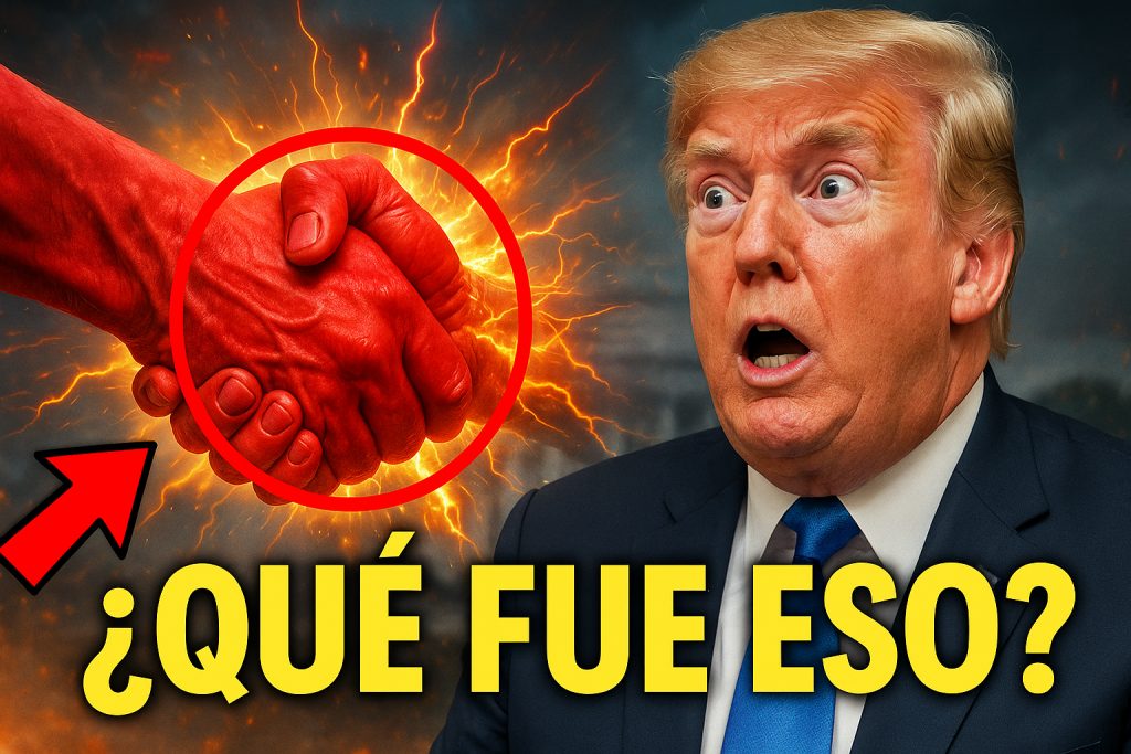 El apretón de manos de Donald Trump: ¿estrategia de poder o simple ...