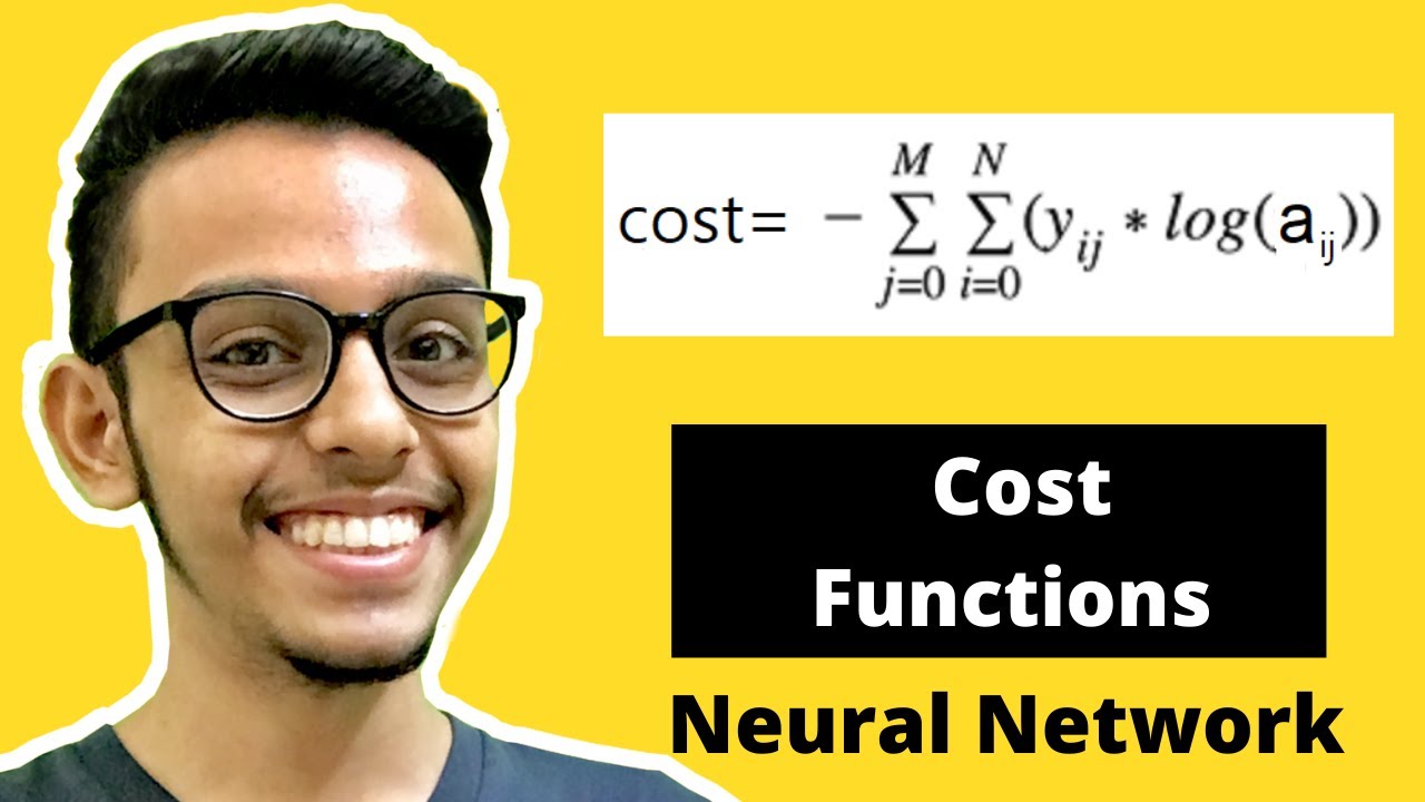 Neural network cost functions: Which to use and why?