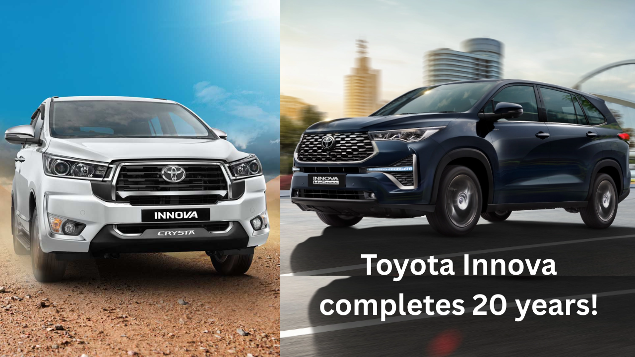 Toyota Innova completes 20 years with 12 lakh sales: Success decoded