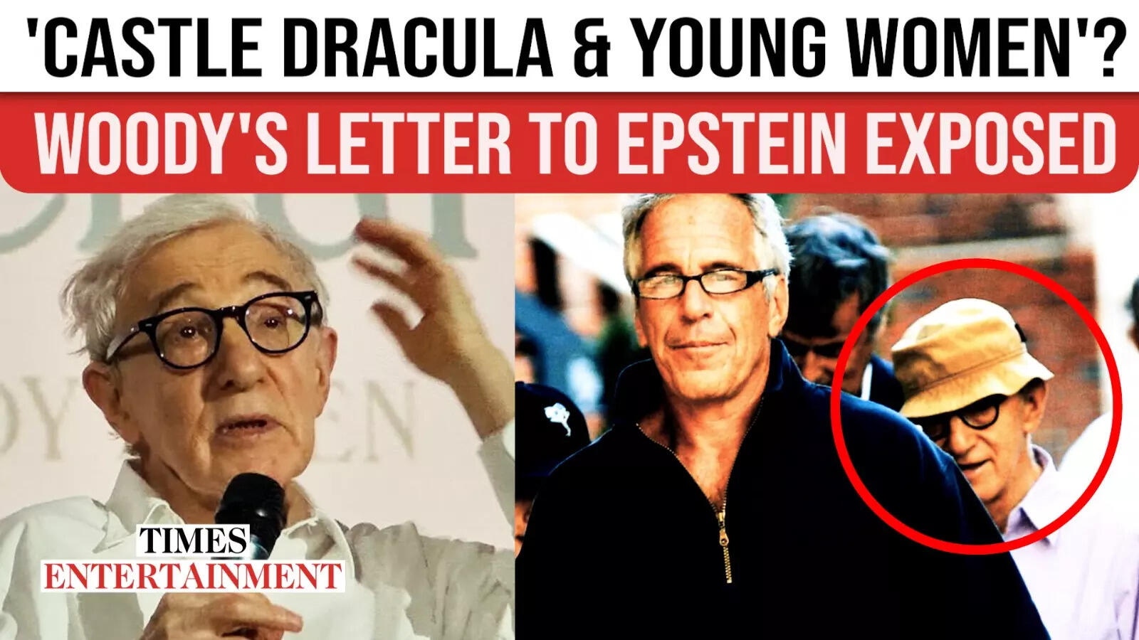 Woody Allen’s Bizarre 63rd Birthday Tribute to Epstein Uncovered | WATCH