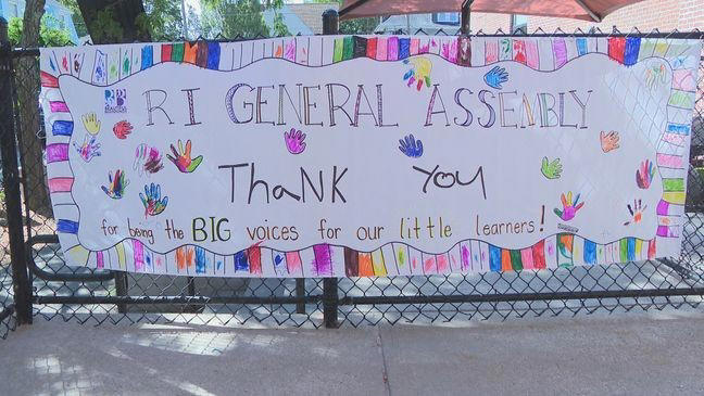 Rhode Island General Assembly leaders visit child care center to ...