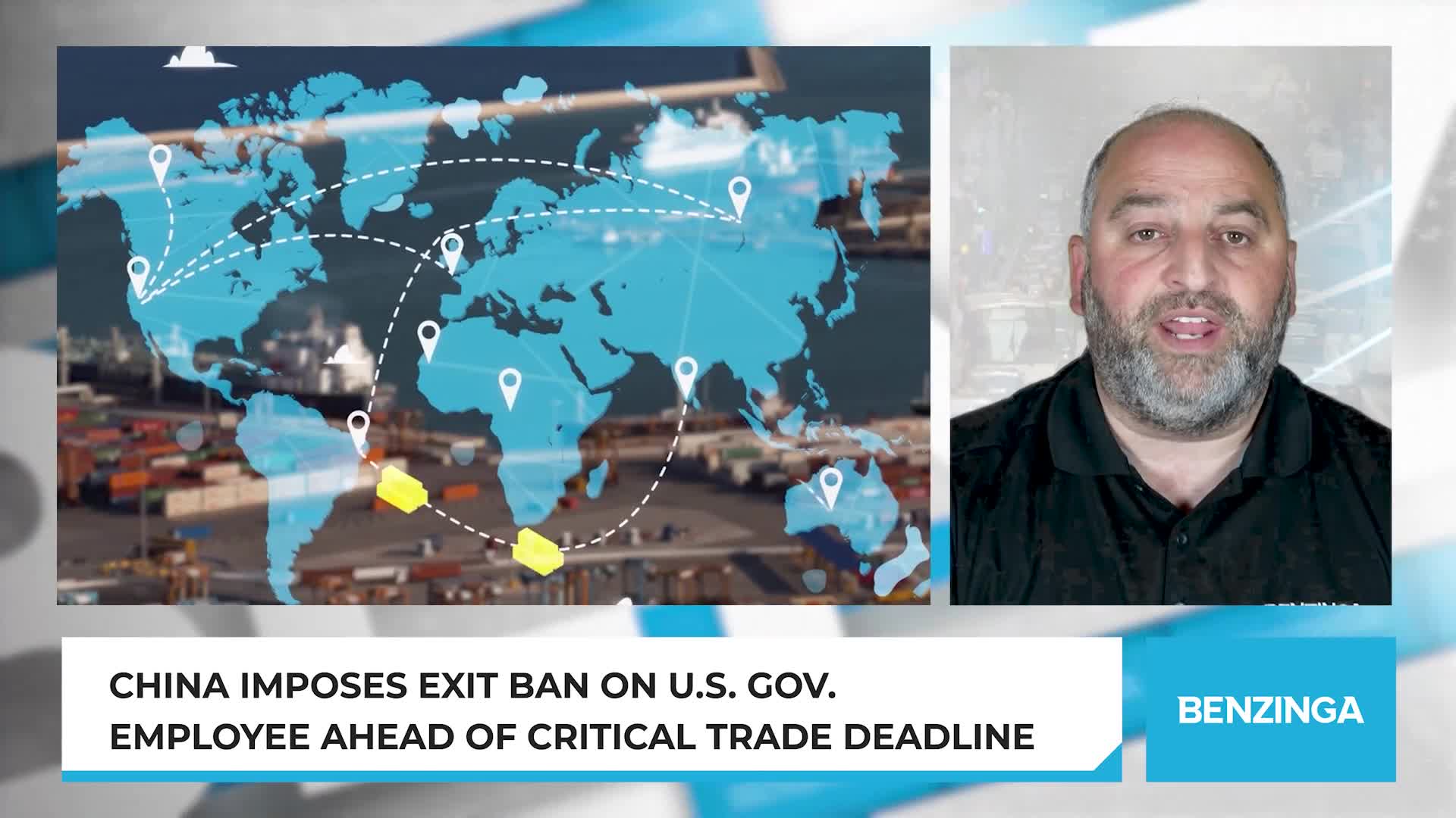 China Imposes Exit Ban on U.S. Gov. Employee Ahead Of Critical Trade ...