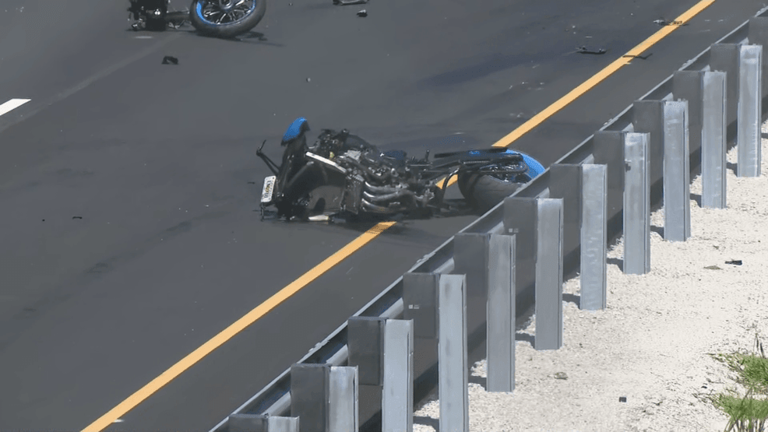 Police say man killed in motorcycle crash was connected to bank robbery ...