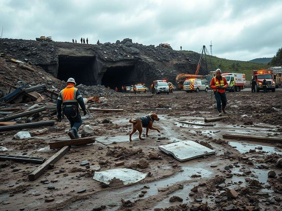 Major rescue underway as three miners take refuge underground at Red ...