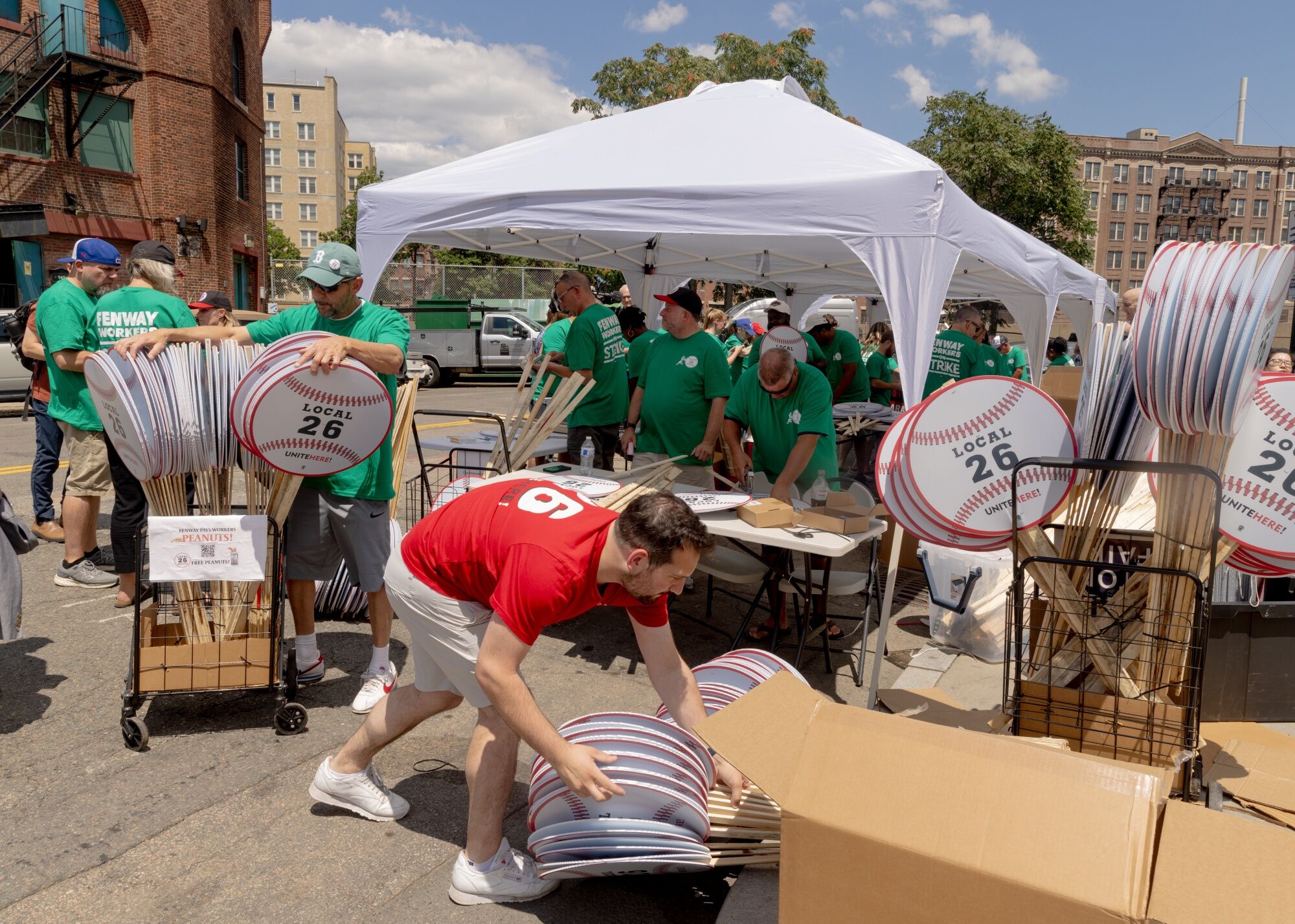 Fenway Park Workers Plan Strike Ahead of Three Red Sox Games