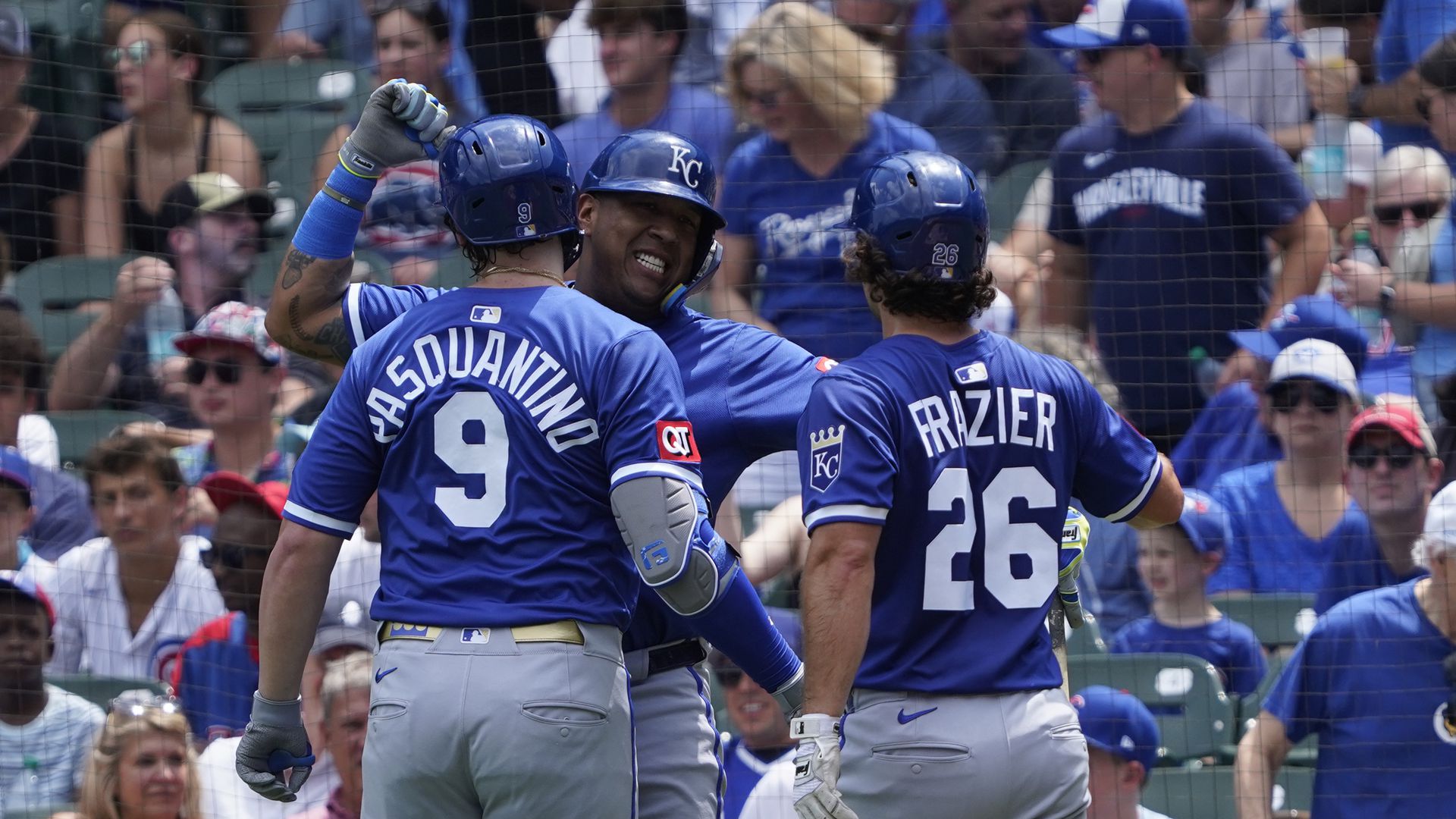 Pasquantino’s pair of pokes powers potentates, prevailing 8-4