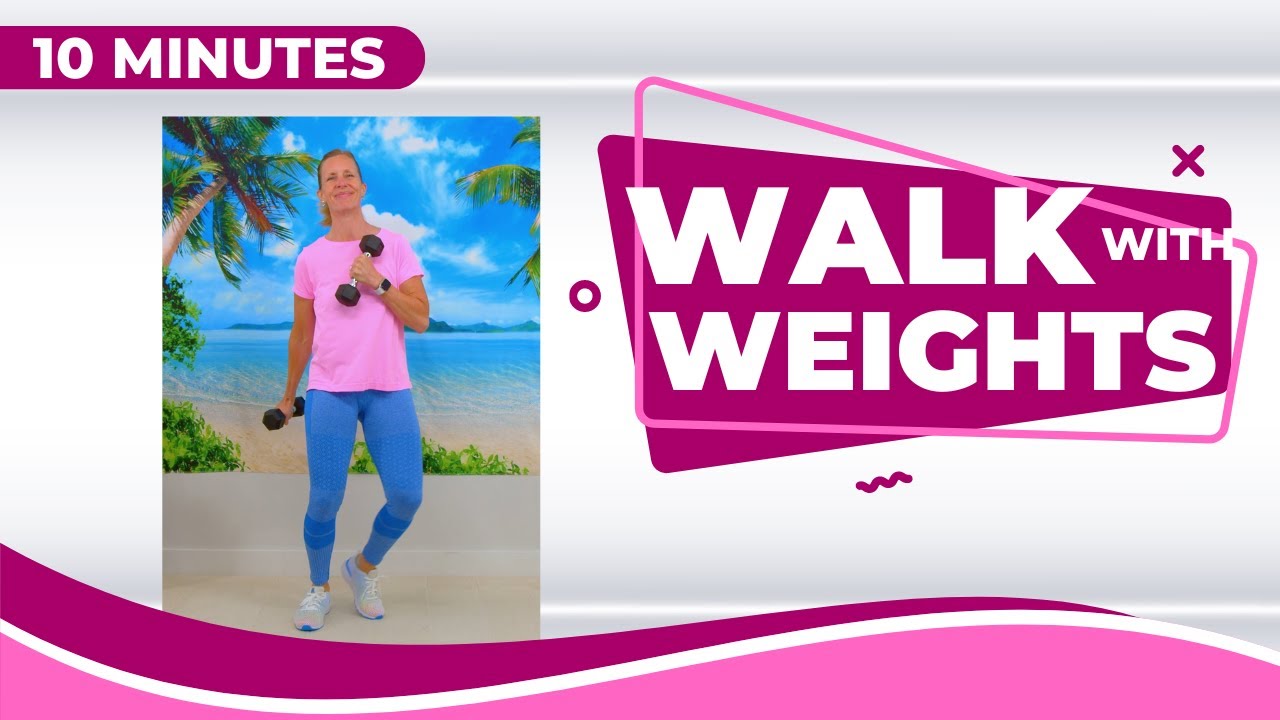 The Most Effective Low Impact Walking Workout | Walk with Weights