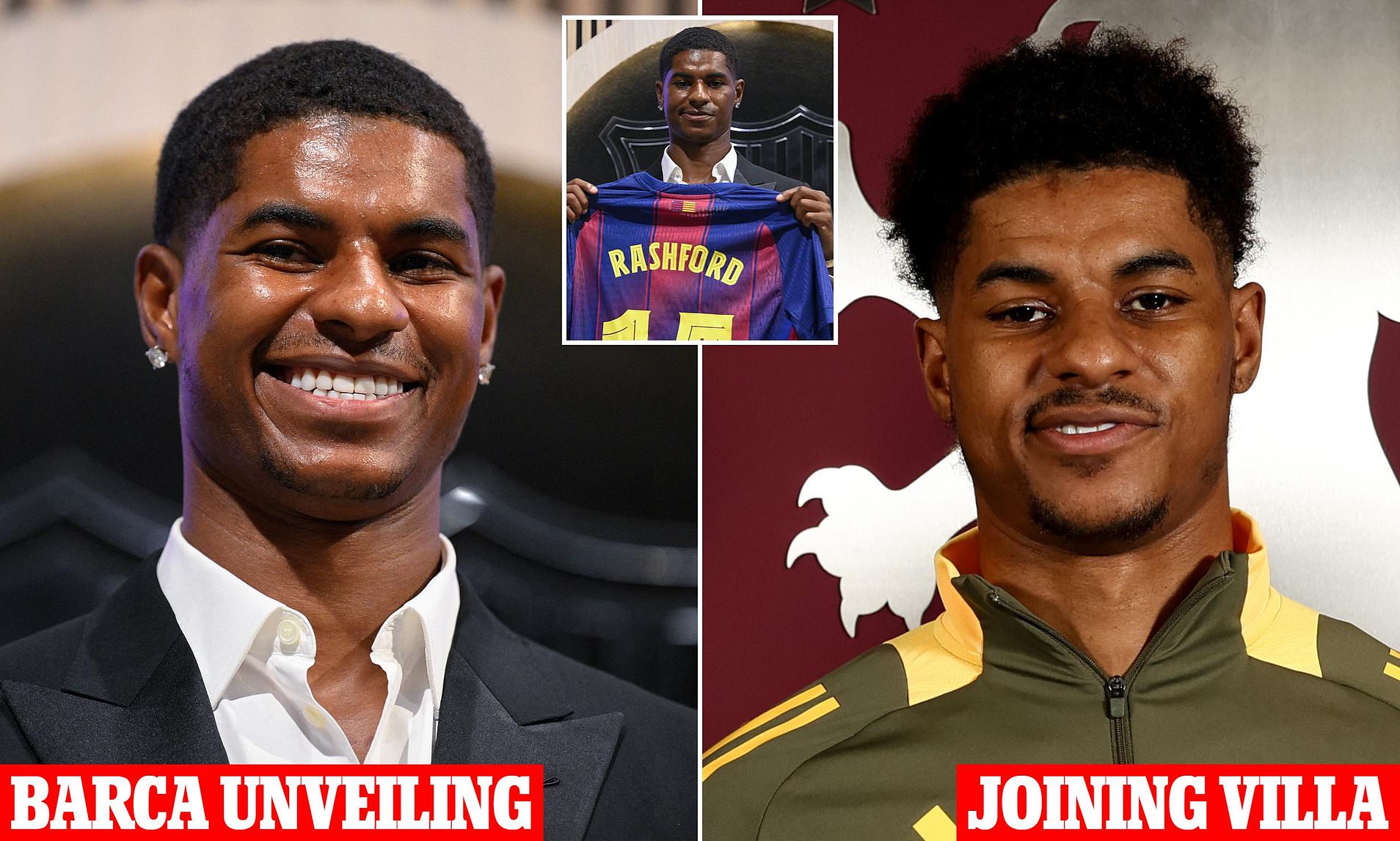 Grinning Marcus Rashford has fans spotting his remarkable glow-up at ...