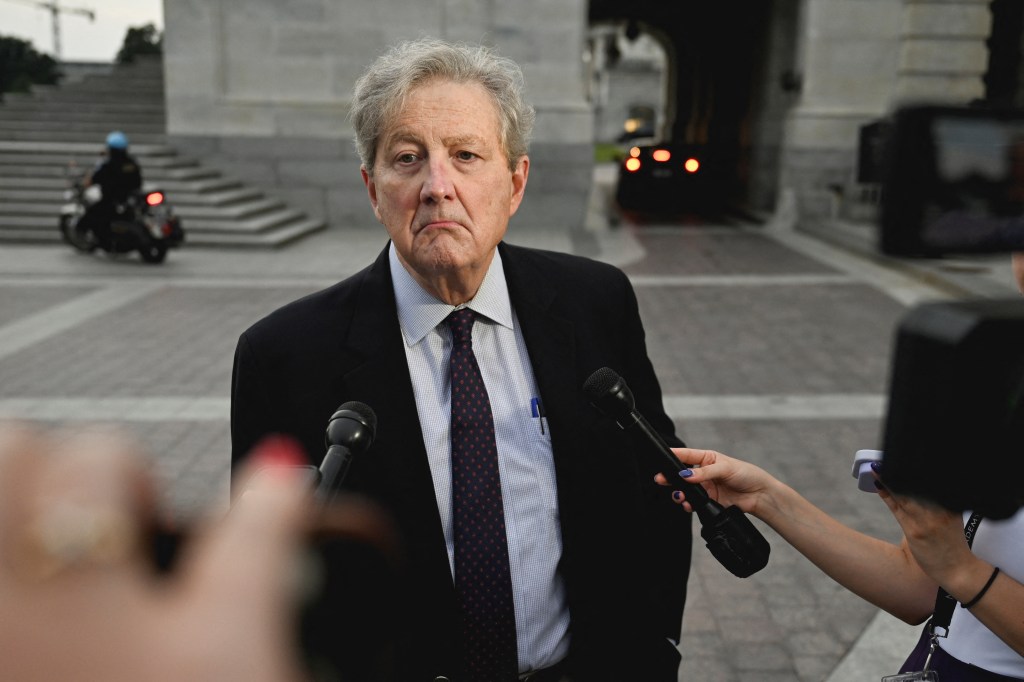 Sen. John Kennedy, 73, clarifies why he froze up on live TV
