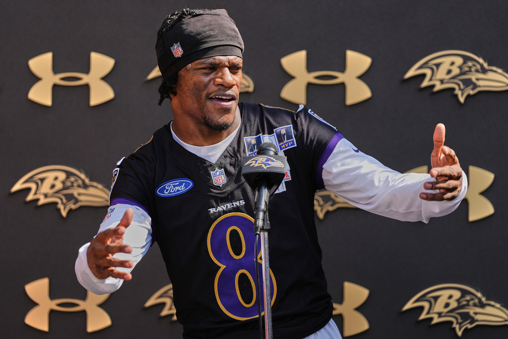 Lamar Jackson declines to comment on the arbitration case that stemmed ...