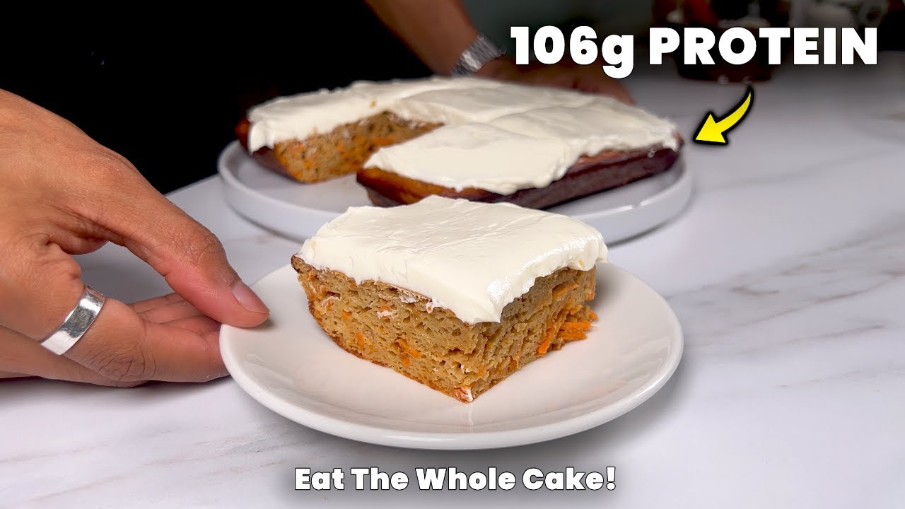 High-Protein Carrot Cake Recipe – Tastes Like Dessert, Fuels Like a Snack