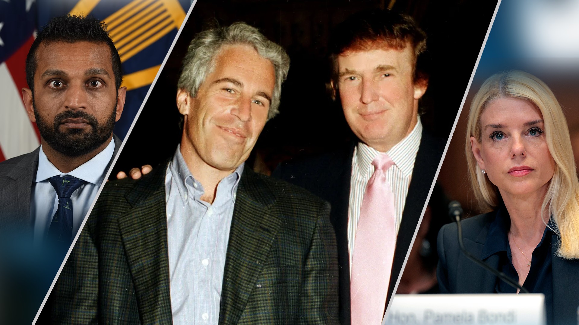 Trump caught on camera denying Bondi told him he's in Epstein files despite WSJ report