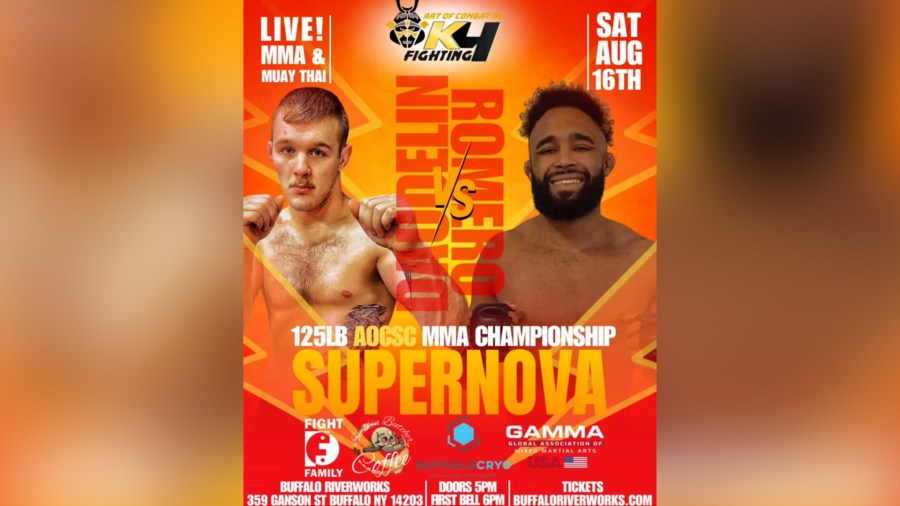 Corning’s Daudelin primed for MMA title bout