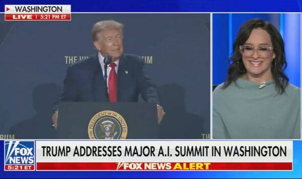 Fox News cuts off broadcast to show Trump's 'brain power' comment - but ...