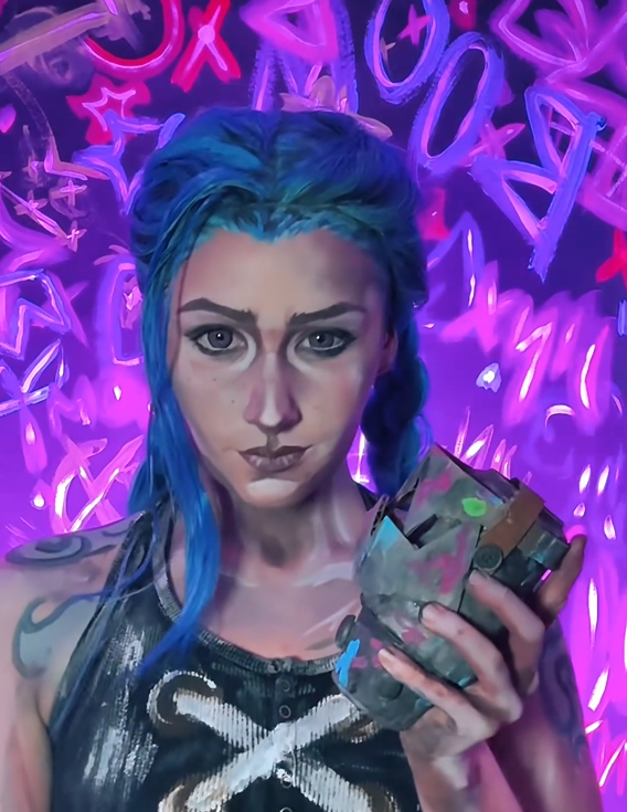 Jinx Makeup from Arcane – Suggest More Characters!