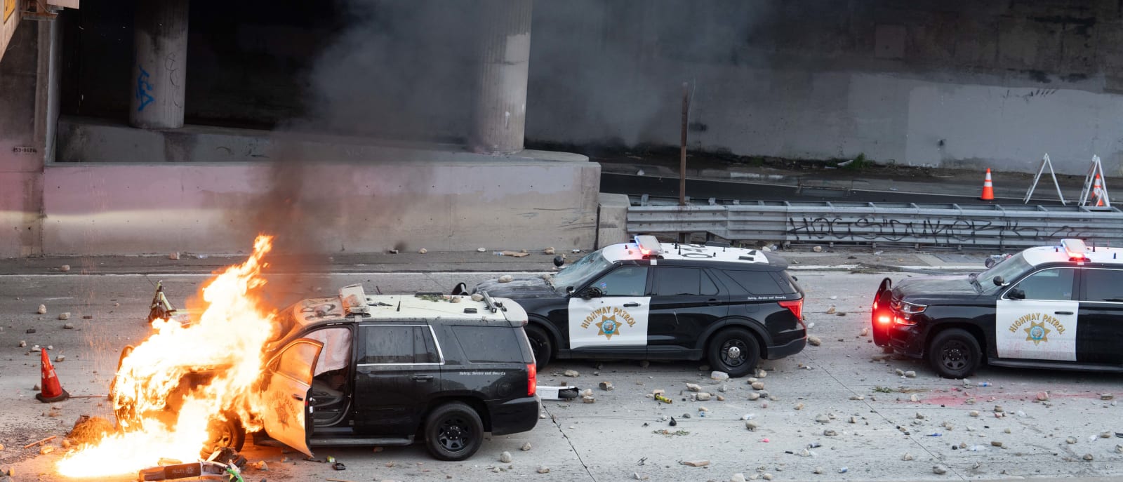 Trump Admin Nabs Suspect Who Threw Rocks At Law Enforcement During LA Riots