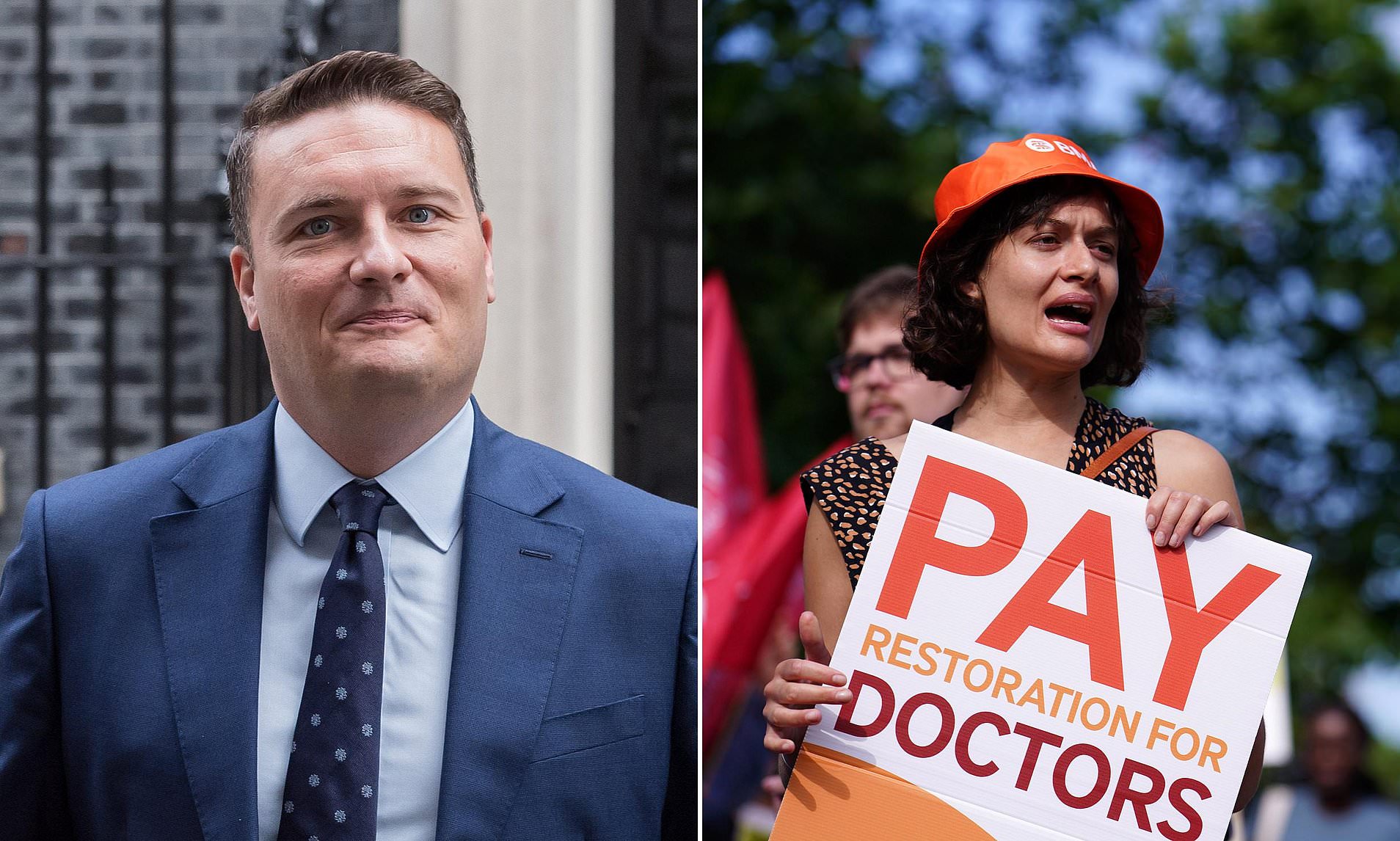 No meal deal? Striking doctors 'are offered cheaper lunches' in attempt ...