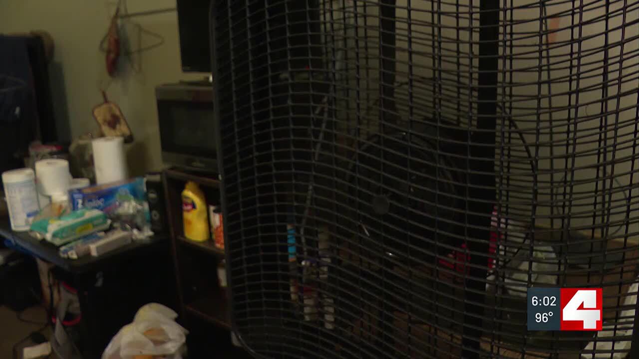 Tornado survivors battle extreme heat adding to unstable living conditions
