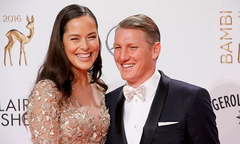 Former German football star Schweinsteiger and tennis champ Ana ...