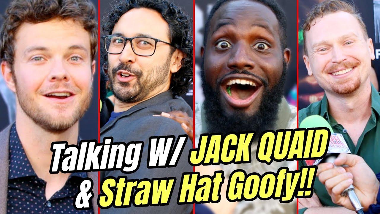 Meeting Jack Quaid (hughie From The Boys) & Straw Hat Goofy At Prey ...