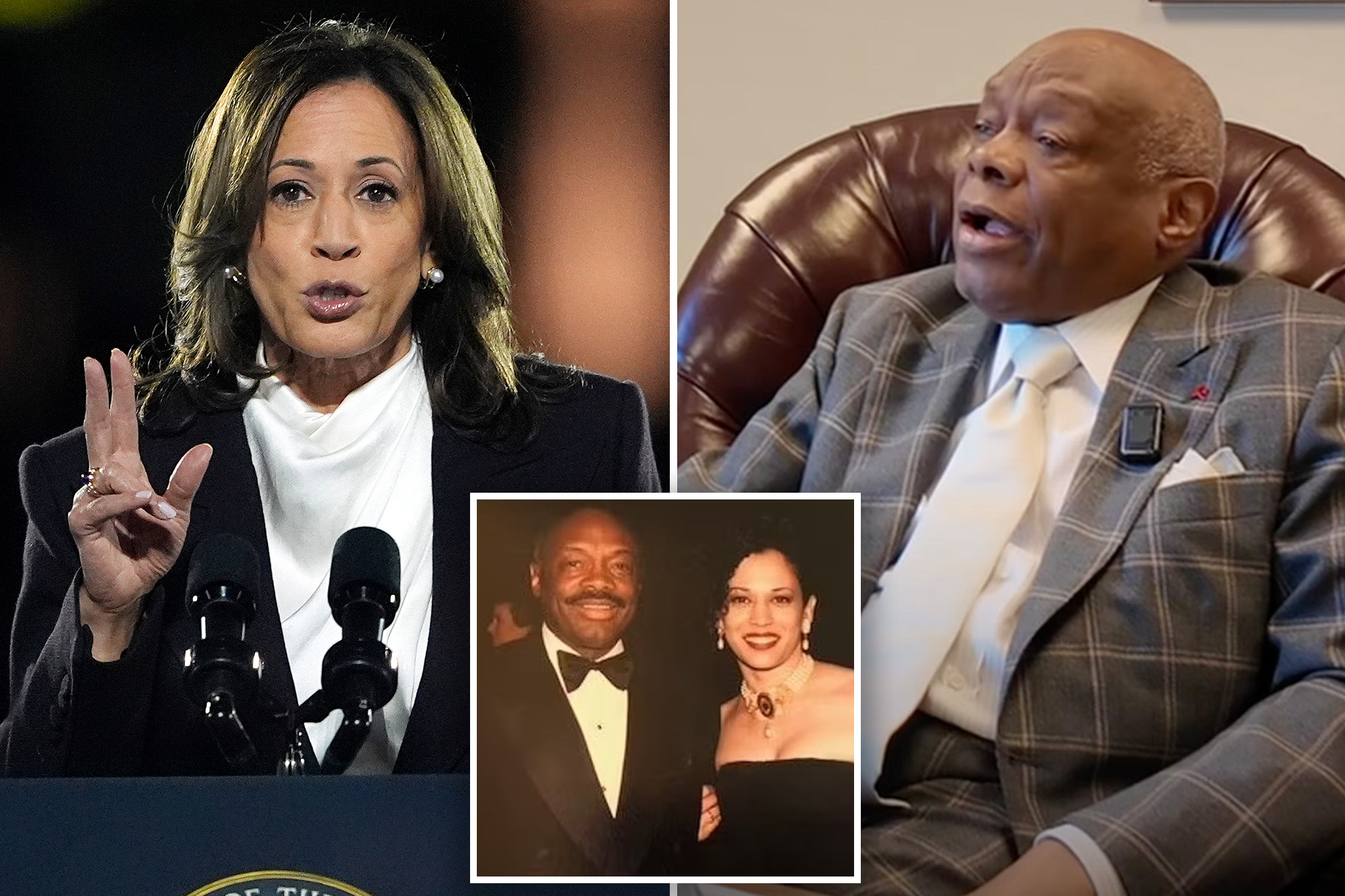 Kamala Harris' ex-lover Willie Brown warns it will be difficult for her ...