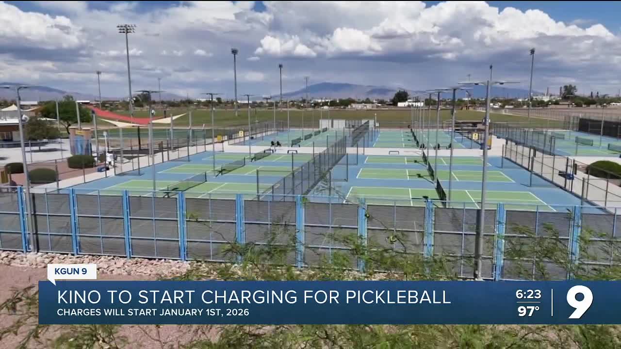 Kino Sports Complex will start charging for pickleball