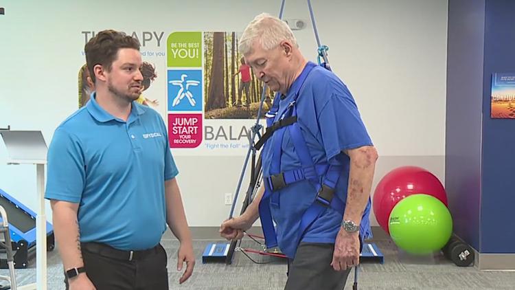 Lancaster man strides to health with unique physical therapy experience