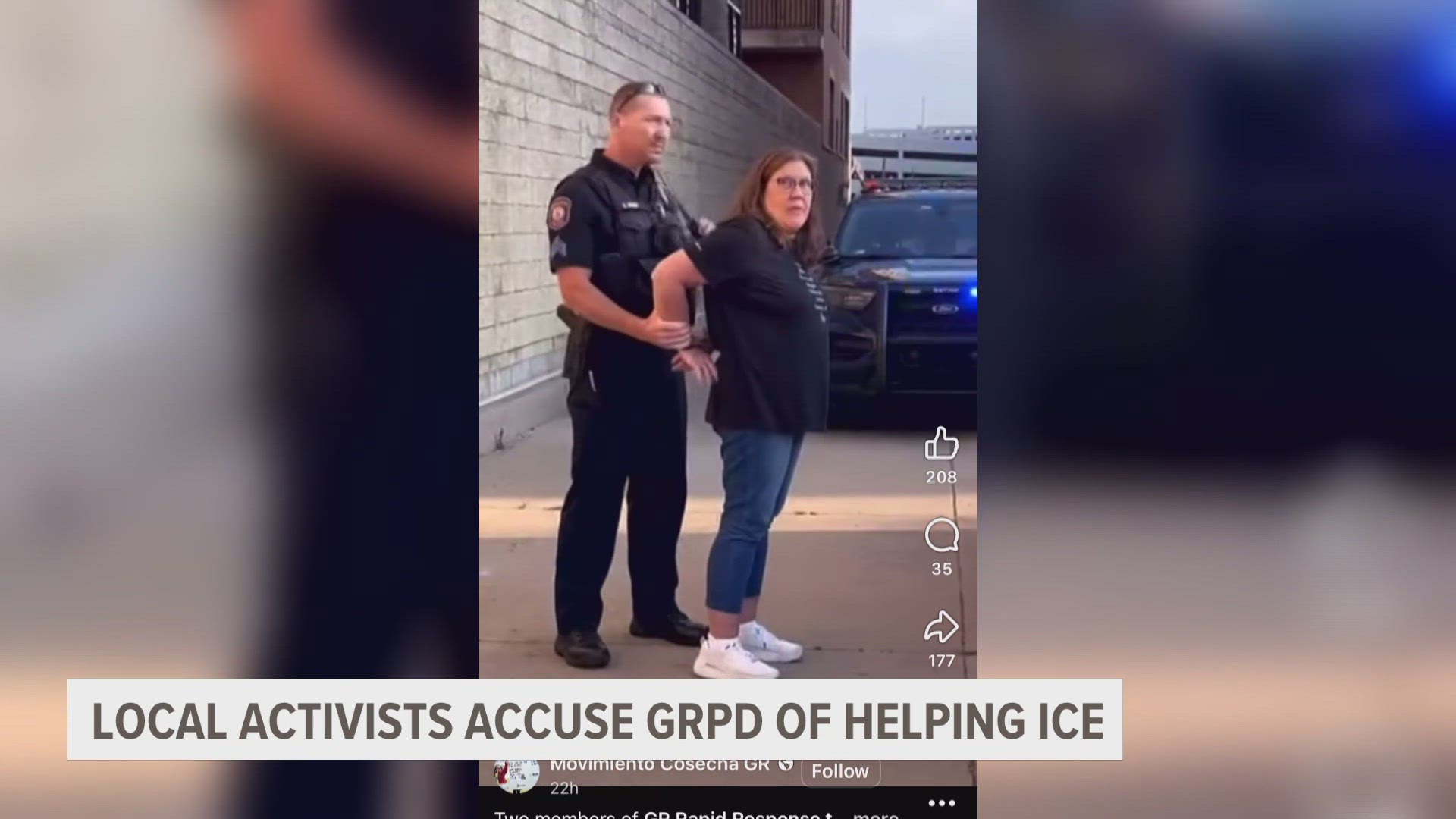 West Michigan activists accuse GRPD of helping ICE