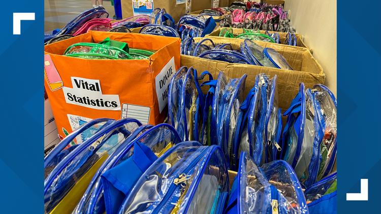 Waco Police Department fills over 1,000 backpacks for Back to School Bash