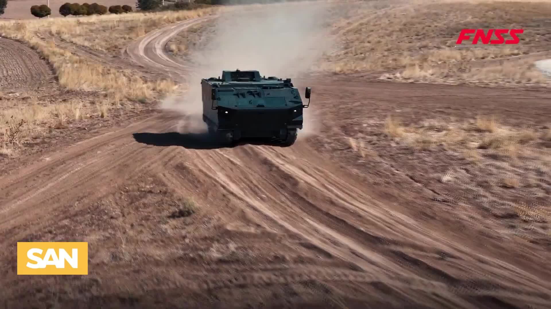Turkey unveils laser-armed, anti-drone armored vehicle
