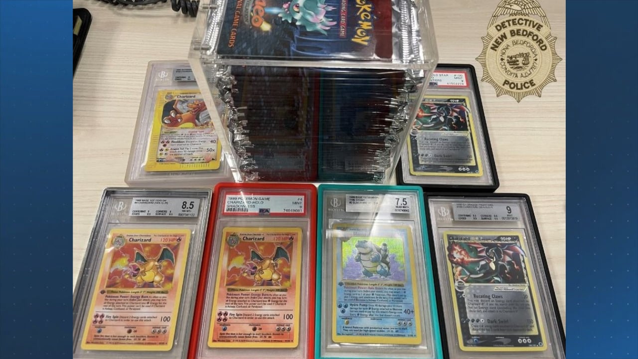 New Bedford man arrested in connection with rare Pokémon card theft