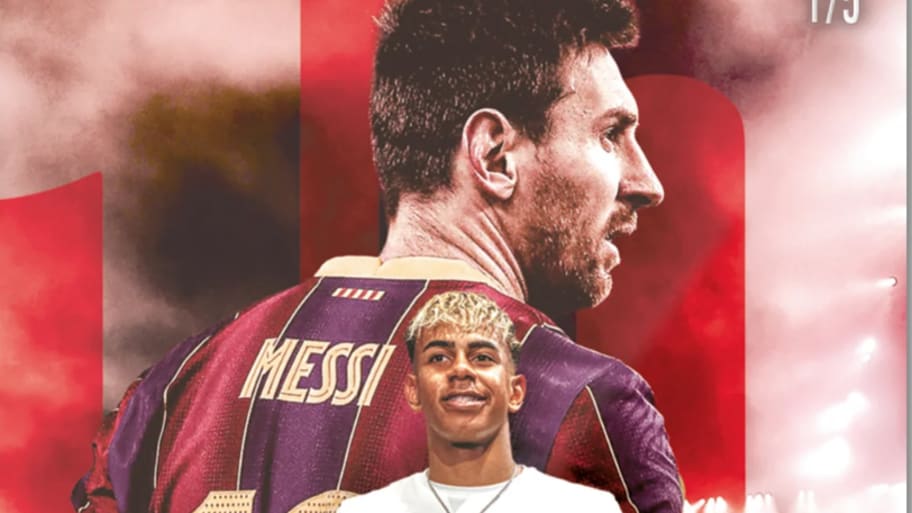Lionel Messi and Lamine Yamal with First-Ever Dual Autograph Card From ...