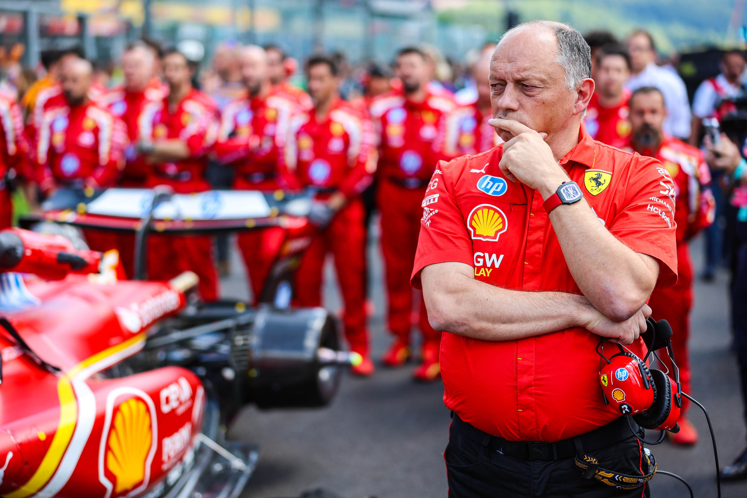 Ferrari Team Principal Details Belgian GP Approach With New Upgrade Package
