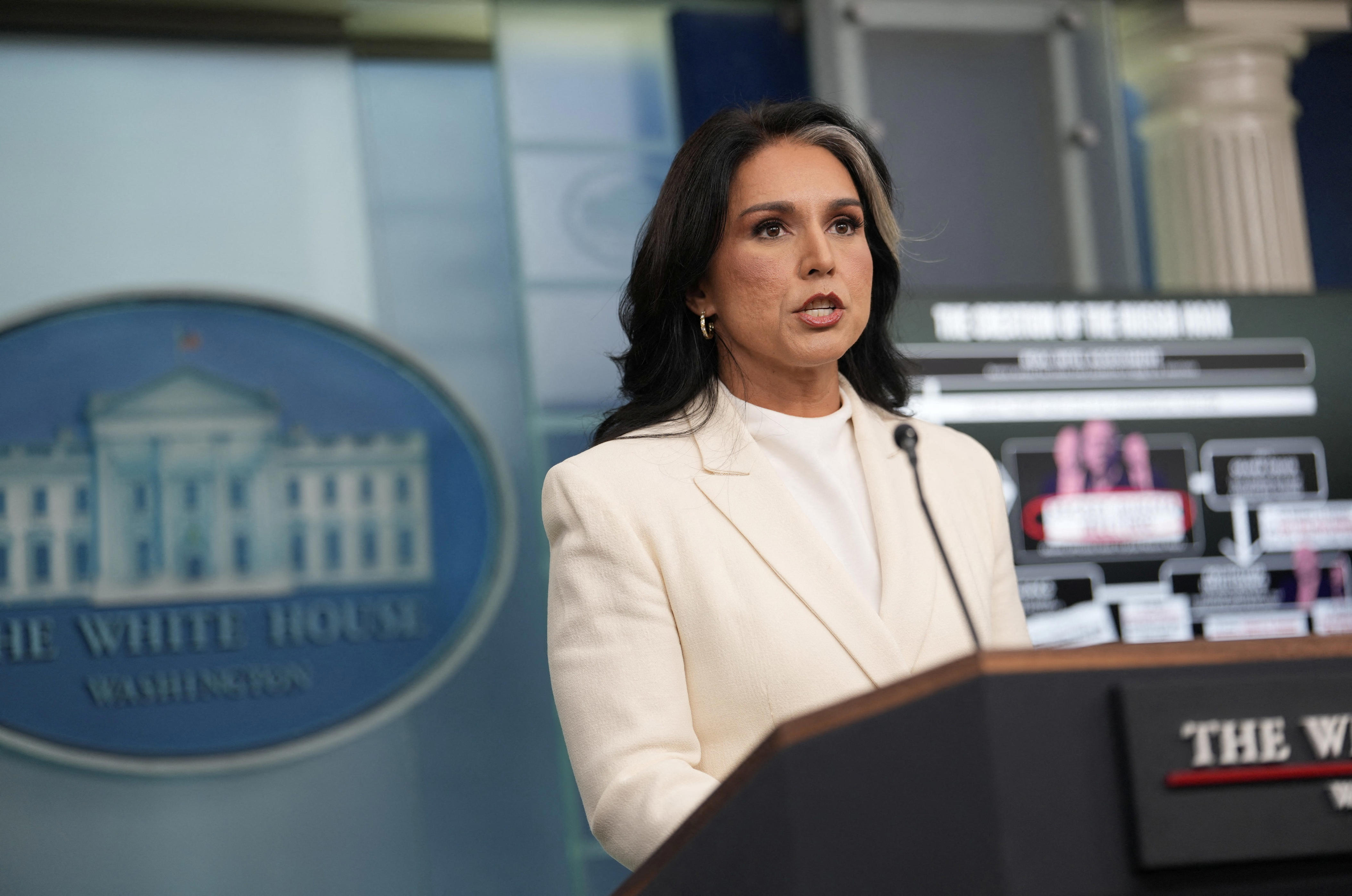 Tulsi Gabbard revokes security clearances of 37 former intelligence ...