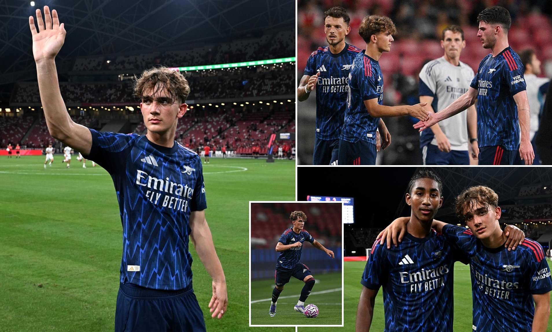 Arsenal wonderkid Max Dowman, 15, is ready for the big time after a ...