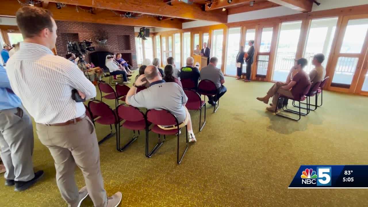 Gov. Phil Scott, state officials highlight public safety legislation