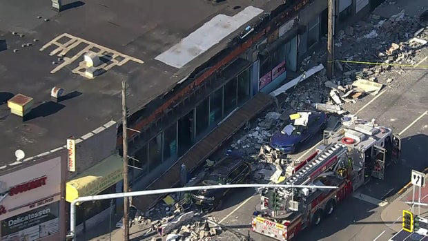 2 children, 1 adult injured in Queens facade collapse